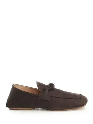 Bottega Veneta Daddy Suede Moccasins - Brown