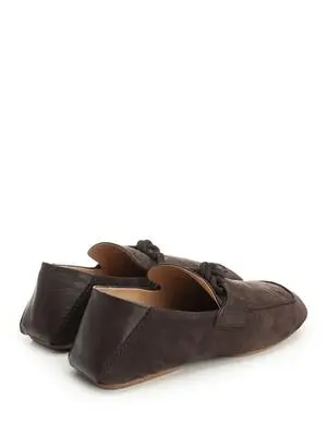 Bottega Veneta Daddy Suede Moccasins