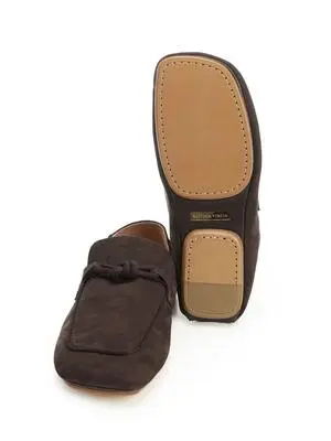 Bottega Veneta Daddy Suede Moccasins