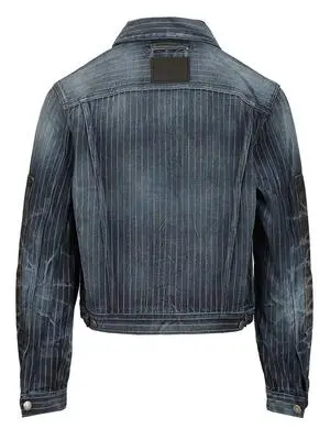 Acne Studios Patchwork Denim Jacket
