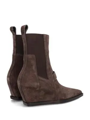 Rick Owens Sharp Wedge Ankle Boots