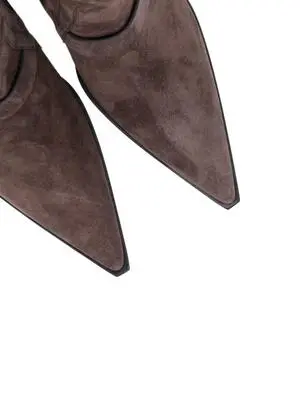 Rick Owens Sharp Wedge Ankle Boots