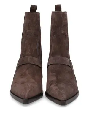 Rick Owens Sharp Wedge Ankle Boots