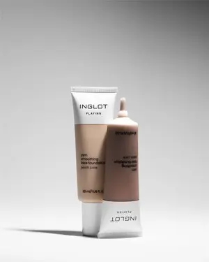 INGLOT Playinn Ysm Smoothing Face Foundation - Beige/pink