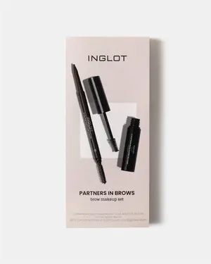 INGLOT Partners In Brows Makeup Set - Colourless