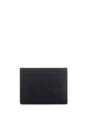 Bottega Veneta Calfskin Card Holder - Blue