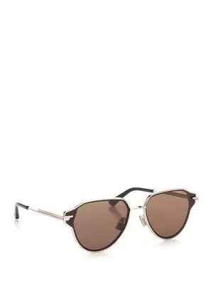 Bottega Veneta Glaze Aviatore Sunglasses