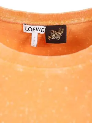 Loewe Loose-fit Cotton T-shirt - Orange