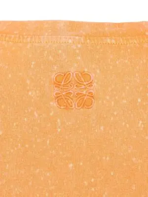 Loewe Loose-fit Cotton T-shirt - Orange