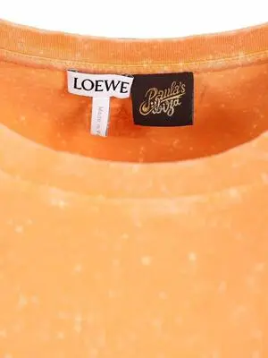 Loewe Loose-fit Cotton T-shirt - Orange