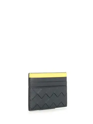 Bottega Veneta Braided Credit Card Holder