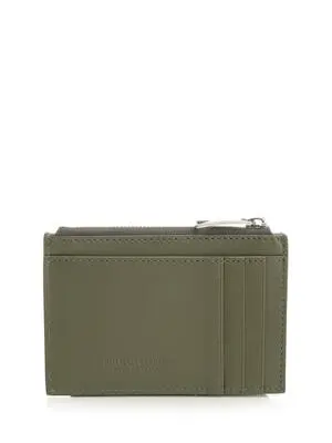 Bottega Veneta Woven Card Holder With Zip