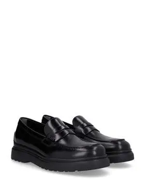 TOD'S Leather Moccasin - Black