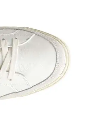 TOM FORD Leather Sneaker - White