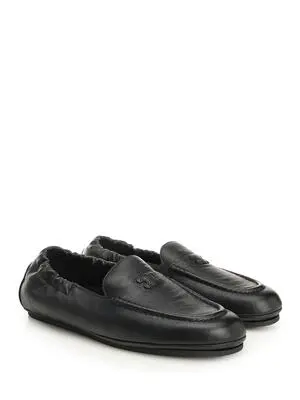 Celine Loafer With Triomphe Goatskin