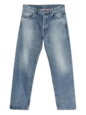 Celine 001 Boyfriend Jeans In Cotton Denim