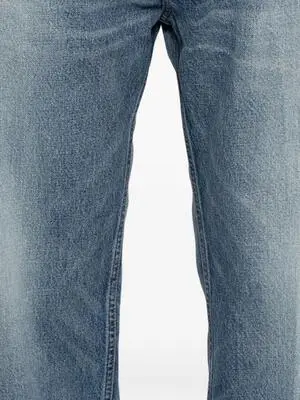 Celine 001 Boyfriend Jeans In Cotton Denim