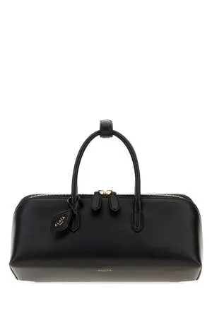 Alaïa Leather Small Delta Handbag - Black
