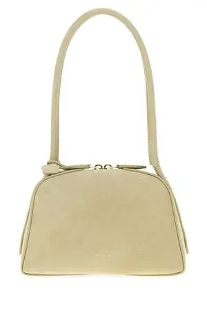 Alaïa Sage Suede Small Bouledogue Shoulder Bag - Green