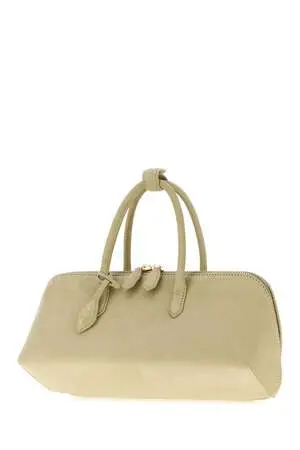 Alaïa Pastel Nubuck Small Delta Handbag - Green
