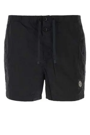 Stone Island Midnight Nylon Swimming Shorts - Blue