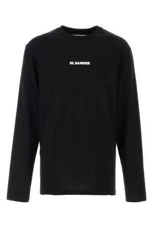 JIL SANDER Cotton T-shirt - Black