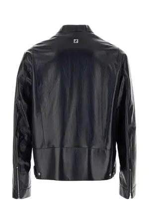 Fendi Midnight Leather Jacket