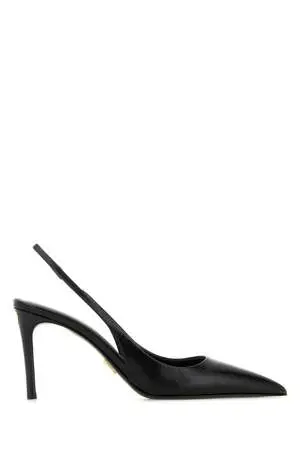 Prada Leather Pumps - Black