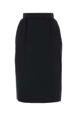 VIVIENNE WESTWOOD Midnight Cotton Blend Skirt - Blue