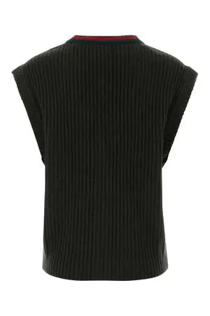 Gucci Bottle Wool Vest