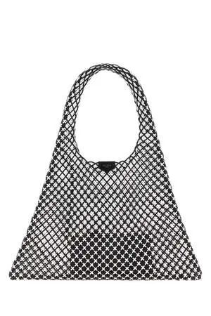 Alaïa Two-tone Mesh One Piece Shopping Bag - Multicolor