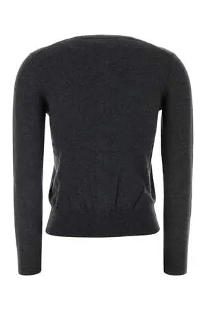 Isabel Marant Étoile Charcoal Cotton Blend Mona Cardigan