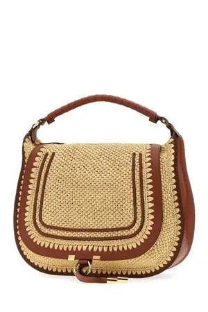 Chloé Raffia Marcie Handbag