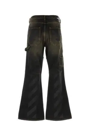 Off-White Denim Wide-leg Jeans