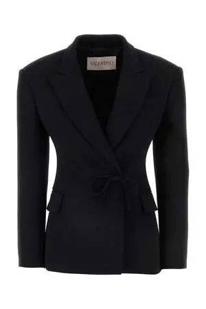 Valentino Garavani Wool Blazer - Black