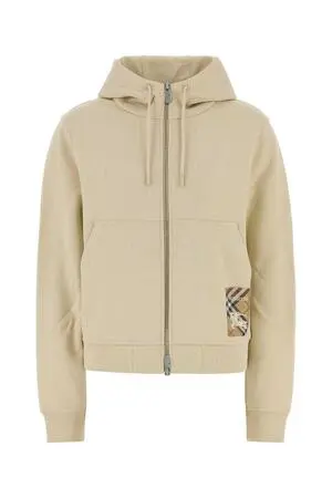 Burberry Sand Cotton Sweatshirt - Brown