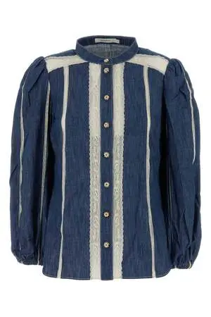 Zimmermann Denim Awaken Shirt - Blue