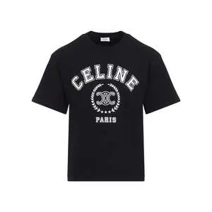 Celine Relaxed T-shirt - Black