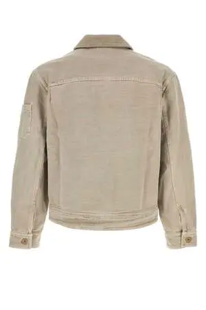A.p.c. Grey Denim Alexis Jacket