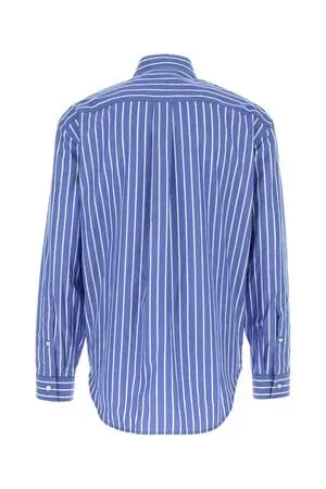 Balenciaga Embroidered Poplin Shirt - Multicolor