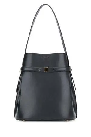 TOTEME Belted Leather Bucket Bag - Multicolor