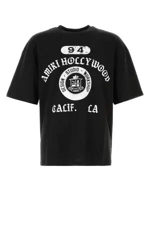 Amiri Cotton Oversize T-shirt - Black
