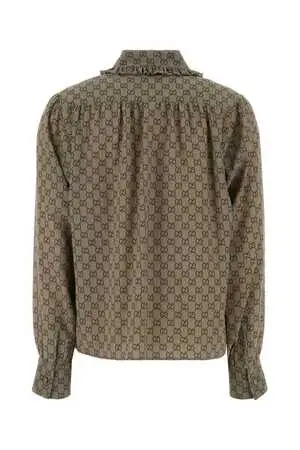 Gucci Printed Silk Shirt