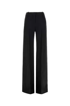 ERMANO SCERVINO Ermanno Scervino Gabardine Palazzo Pant - Black