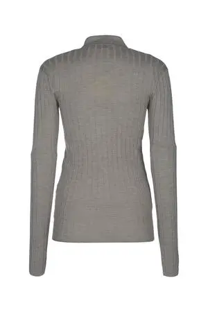 TOTEME Slim Ribbed Shirt