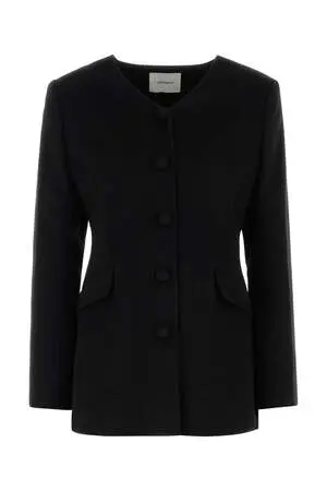 LISA YANG Wool Blend Blazer - Black