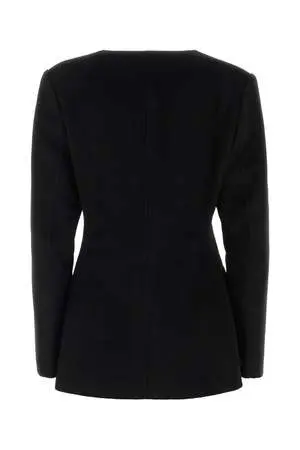 LISA YANG Wool Blend Blazer - Black