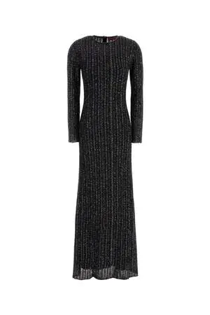 Missoni Embroidered Stretch Knit Long Dress