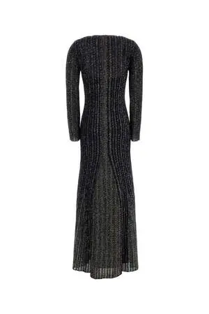 Missoni Embroidered Stretch Knit Long Dress