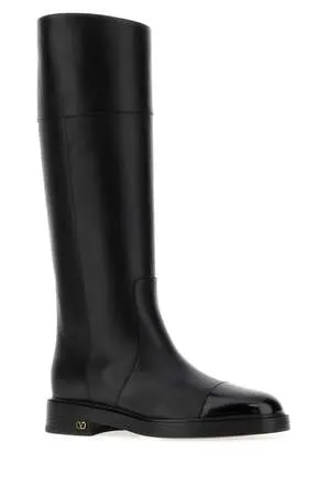 Valentino Garavani Leather Zimmy Boots